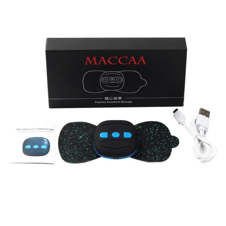 Neck Massage Patches Smart Mini Portable EMS Massage Stickers Lower ...