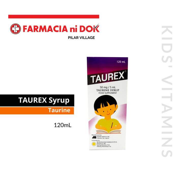 【READY STOCK】 TAUREX Taurine Syrup 120mL | Lazada PH