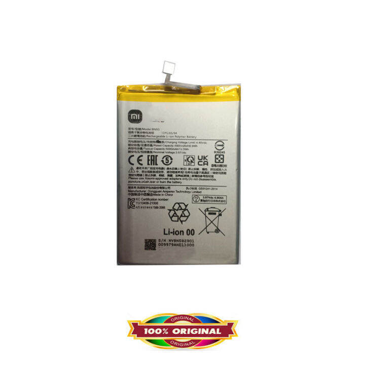 Original Battery for Xiaomi Redmi 10C 2022 - 5000mAh - Garansi 1 Bulan | Lazada Indonesia