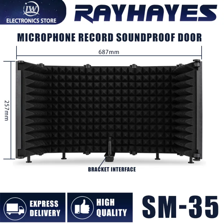 Microphone soundproof door, noise reduction, sound absorbing microphone ...