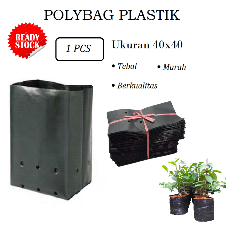 POLIBAG PLASTIK UKURAN 40 X 40 PER LEMBAR | Lazada Indonesia