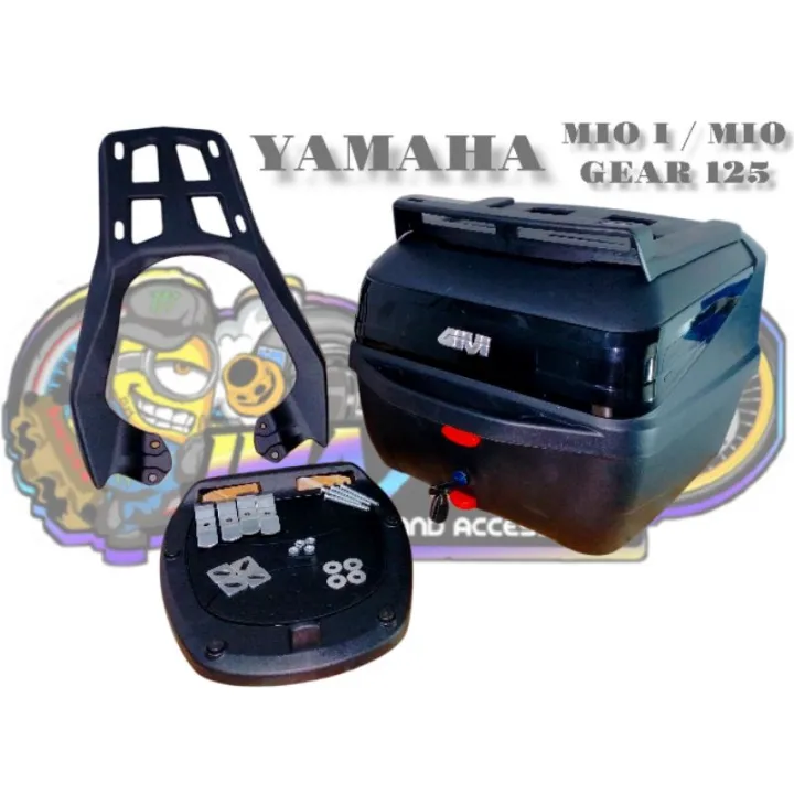 durable ( MIO I AND MIO GEAR 125 ) GIVI BOX AND EAGLE BRACKET FOR MIO I ...