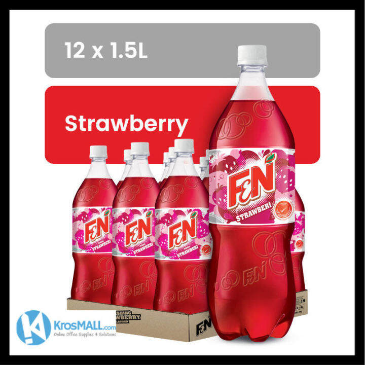 F&N Strawberry 1.5L X 12 | Lazada
