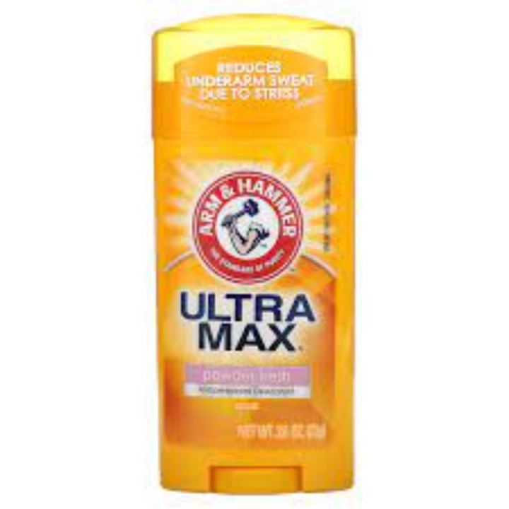 Arm & Hammer Deodorant Ultra Max Powder Fresh 2.6oz | Lazada PH