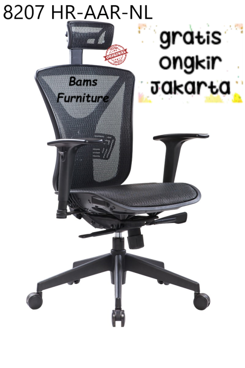 kursi kerja jaring direktur merek hartz tipe 8207 HR AAR NL dijamin ...
