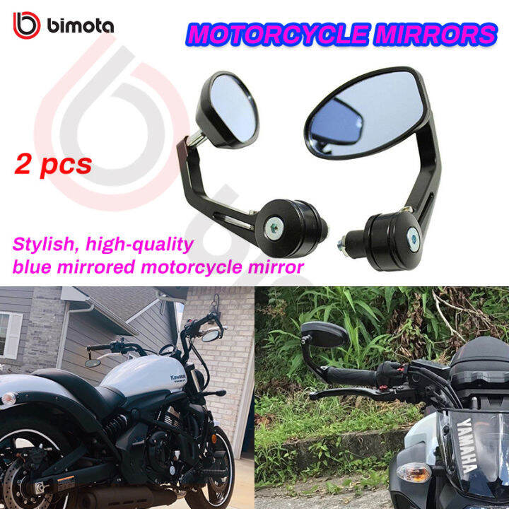 Bimota Motorcycle Rear View Mirror Universal 7 8 Round Bar End Rear
