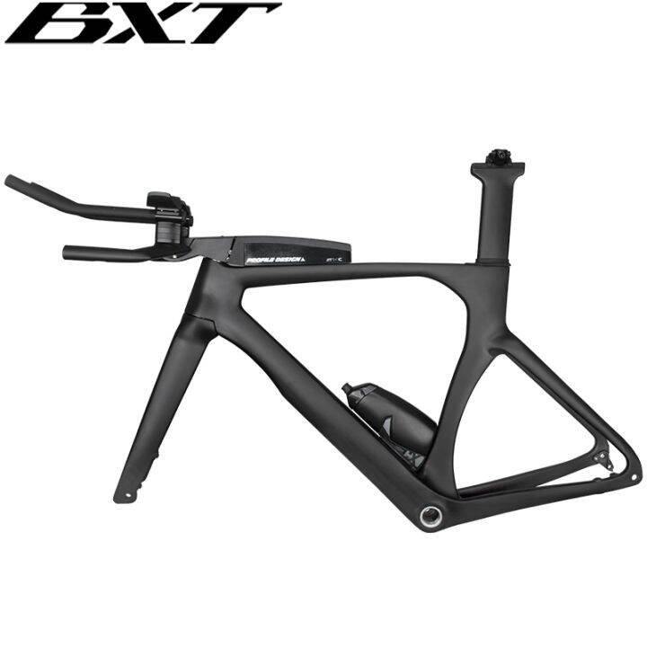 Carbon TT Bike Frame Set Time Trial Road Bicycle Frame Disc Brake Full ...