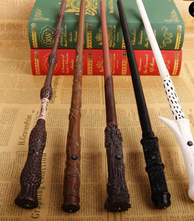 CT Harry Potter's Staff and Magic Wand Fire Ball Fire Script Kill ...