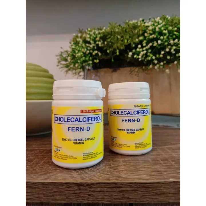 FERN-D (Cholecalciferol) Vitamin D | Lazada PH