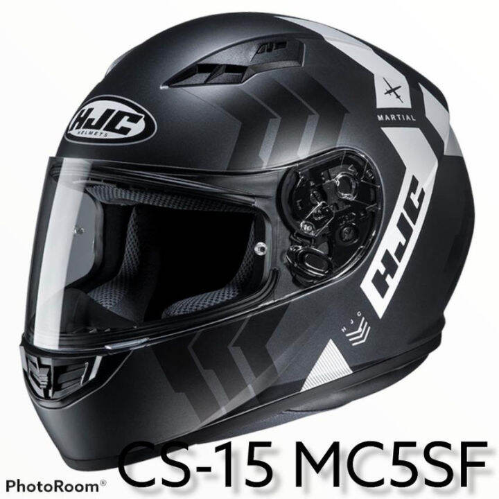 HJC CS 15 MARTIAL MC5SF FULLFACE SINGLE VISOR HELMET | Lazada PH
