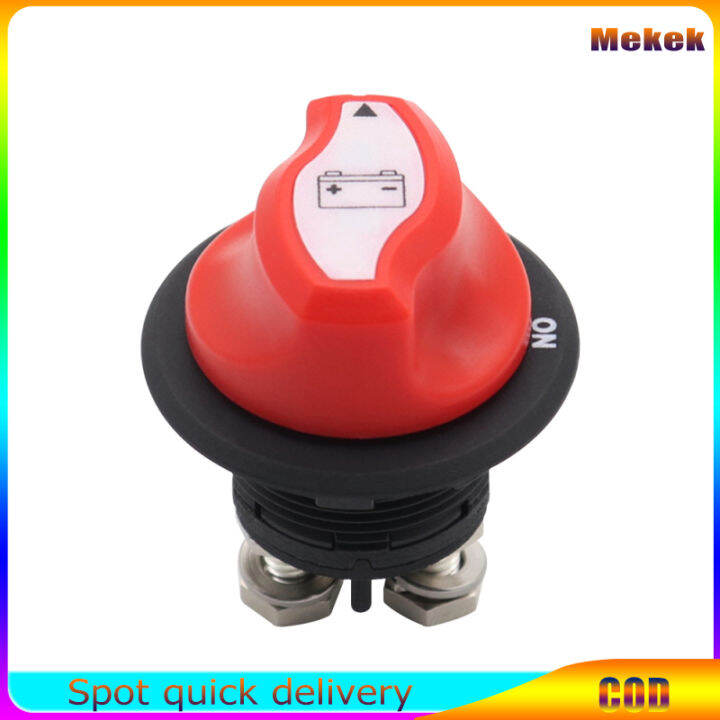 Mekek Car Battery Switch Detachable Knob 150A Battery Disconnect Main ...