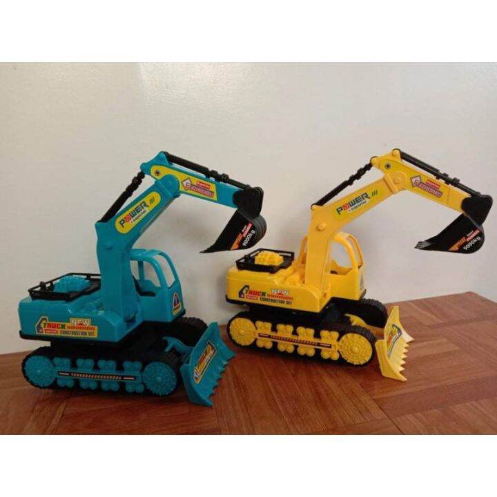 Kids Toys Engineering Model Diecast Excavator Plastic For Children ...
