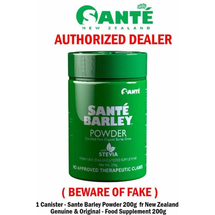 Sante Pure Barley grass sante barley health supplement foods organic ...