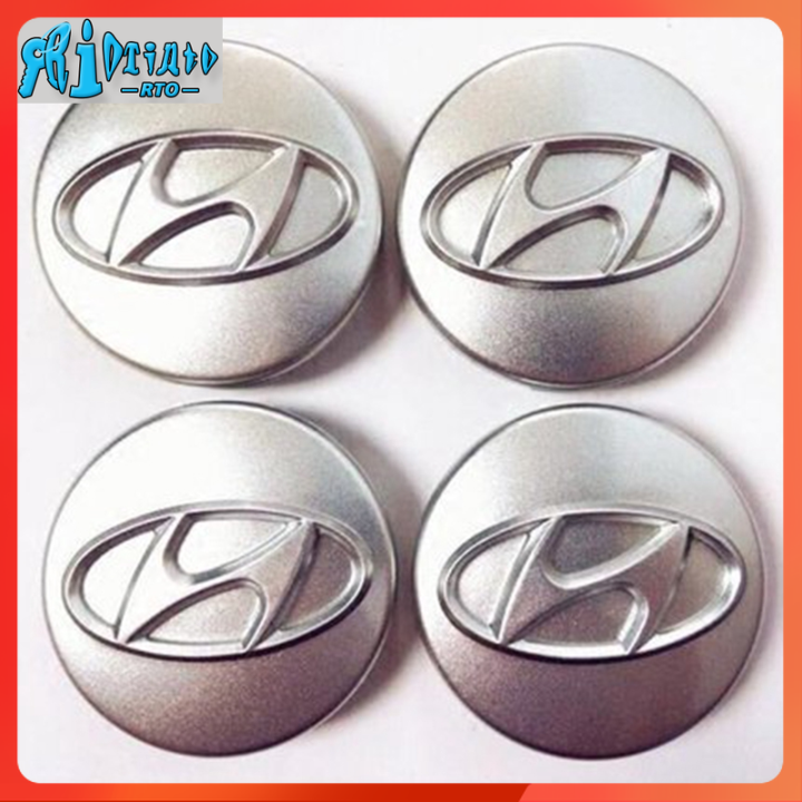 RTO JC| 4pcs 60MM Car Wheel Center Hub Caps Badge Emblem Decal Wheel ...