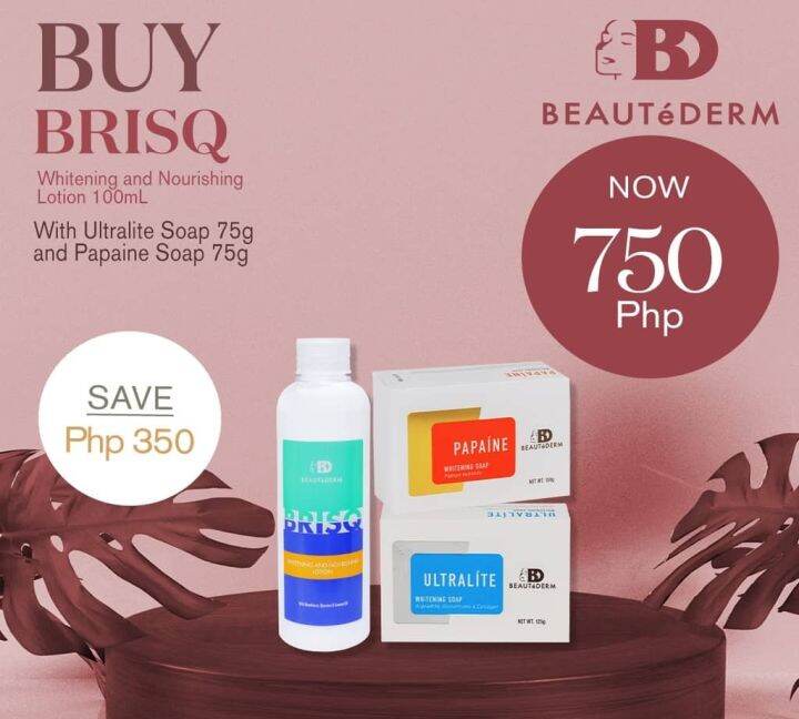 Beautederm BRISQ Bleaching Whitening Lotion | Lazada PH
