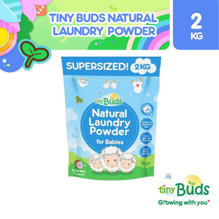 Tiny Buds Natural Laundry Powder for Babies (2KG) | Lazada PH