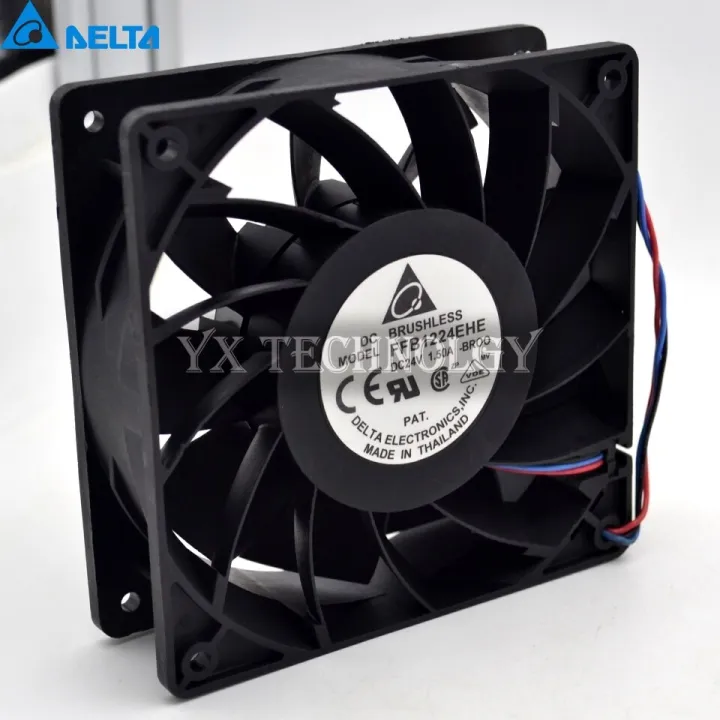 New 12038 12CM 120Mm 24V 1.50A PWM Cooling Fan Speed Control FFB1224EHE ...
