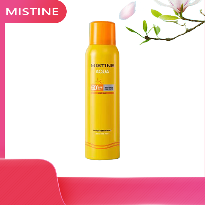 Mistine Sunscreen Spray Cream female summer body face refreshing and ...