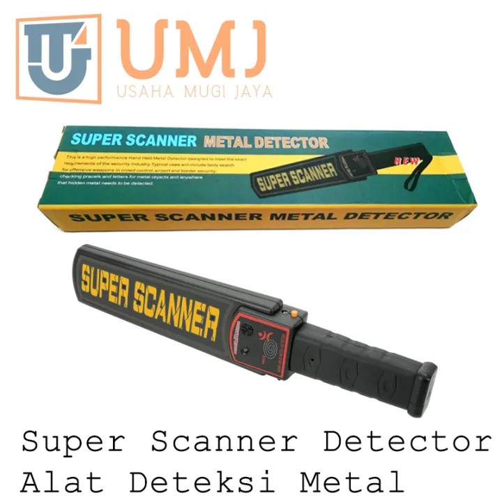 UMJ Super Scanner Metal Detector Alat Deteksi Logam Cocok Untuk Kantor ...