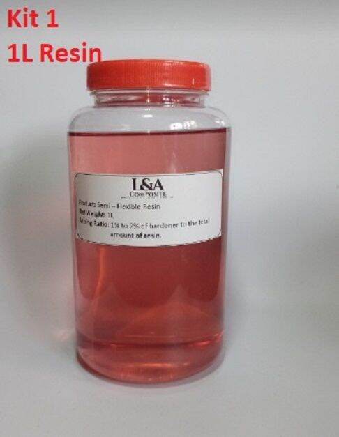 Fiberglas DIY 1 Liter Sets (I1) - 1 Liter Resin Only | Lazada PH