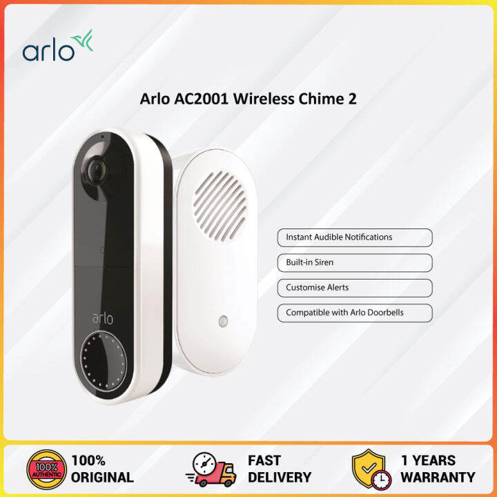 Arlo AC2001 Wireless Chime 2 | Lazada