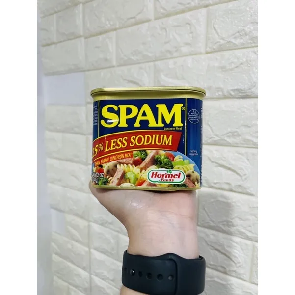 Spam 25% Less Sodium 340g | Lazada PH