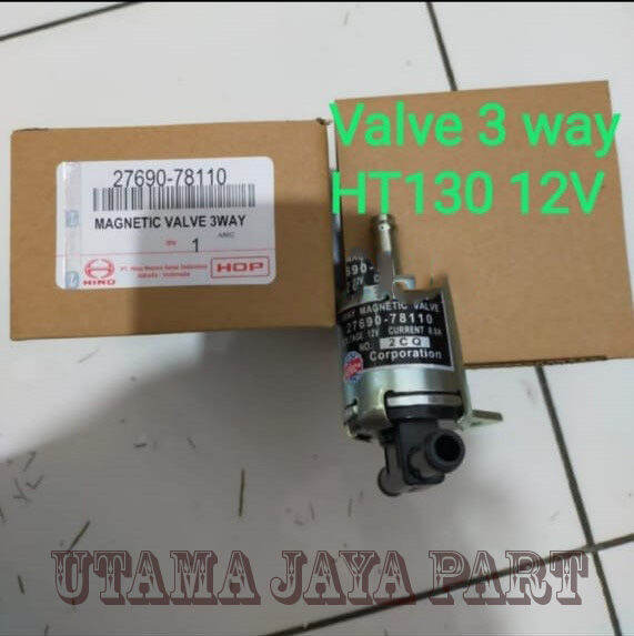magnetic valve 3 way pembagi angin HT130 12V volt 27690-78110 | Lazada ...