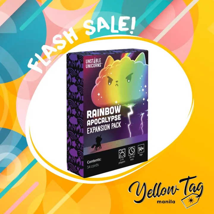 Rainbow Apocalypse Expansion Pack Unstable Unicorn | Lazada PH