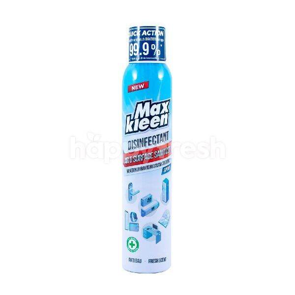 MAX KLEEN DISINFECTANT AIR & SURFACE SANITIZER SPRAY 200ML | Lazada ...