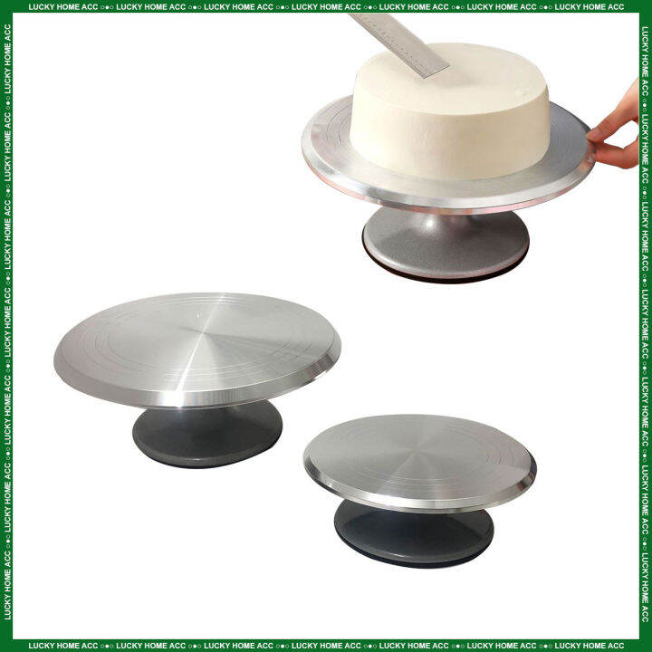 Aluminium Turntable Cake Turntable Decorating Turntable Baking Stand ...