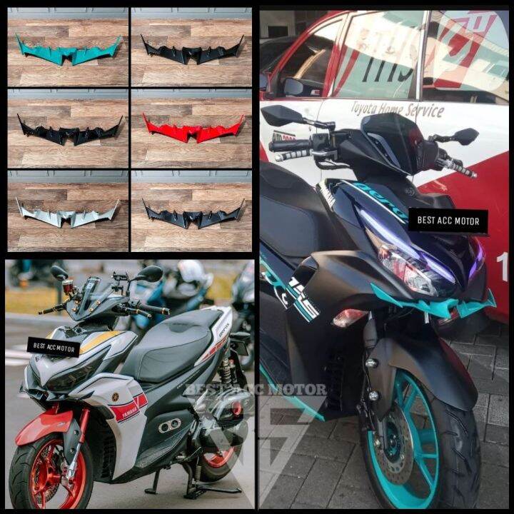 WINGLET motor AEROX 155 NEW CONNECTED 2021 2022 MODEL H2 WINGLET NEW ...