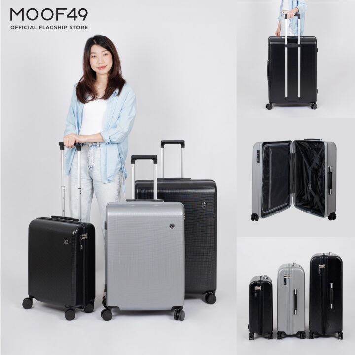 MOOF49 กระเป๋าเดินทางรุ่น OUTER Luggage ขนาด (20"/24"/28") วัสดุ PC100% (รับประกัน 1 ปี ...