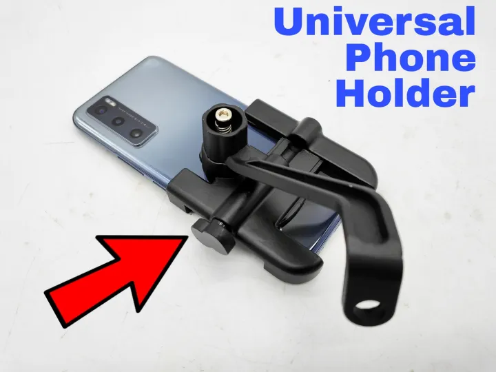 Phone Holder Motor Metal Aluminum Alloy Heavy Duty EX5 Kriss RSX150 ...