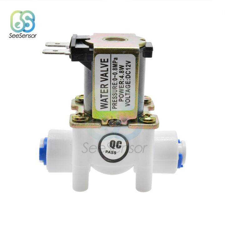 1/4 quot; Plastic Solenoid Valve 12V 24V Magnetic Washing Machine ...