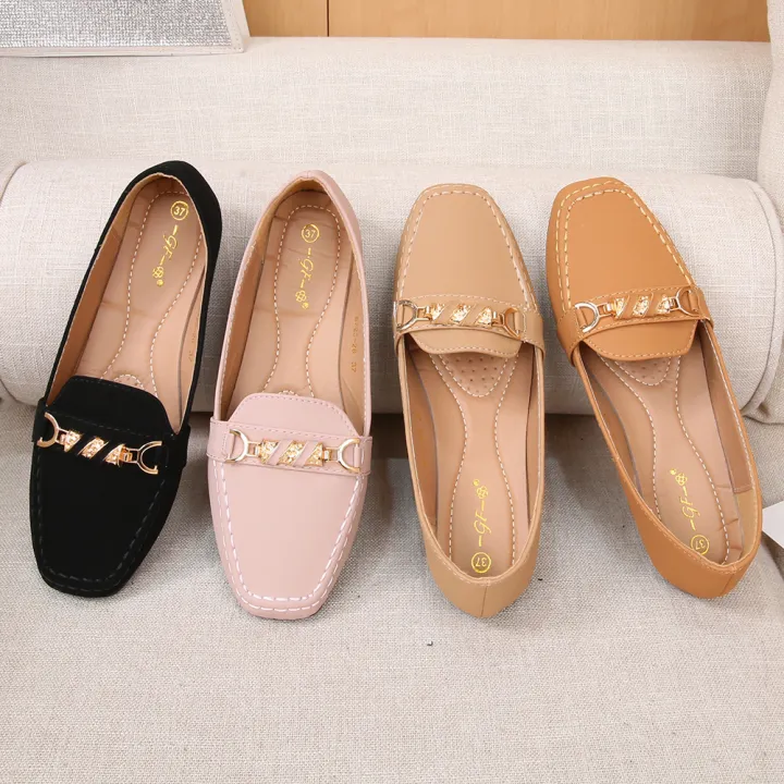 SANDY SHOE&BAGS NEW KOREAN SHOES NA MAY BAKAL NA KULAY GINTO DESIGN ...