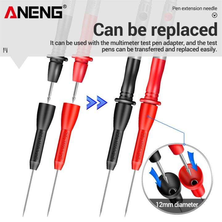 1Mm Pin Insulation Piercing Needle Non Destructive Multimeter Test ...
