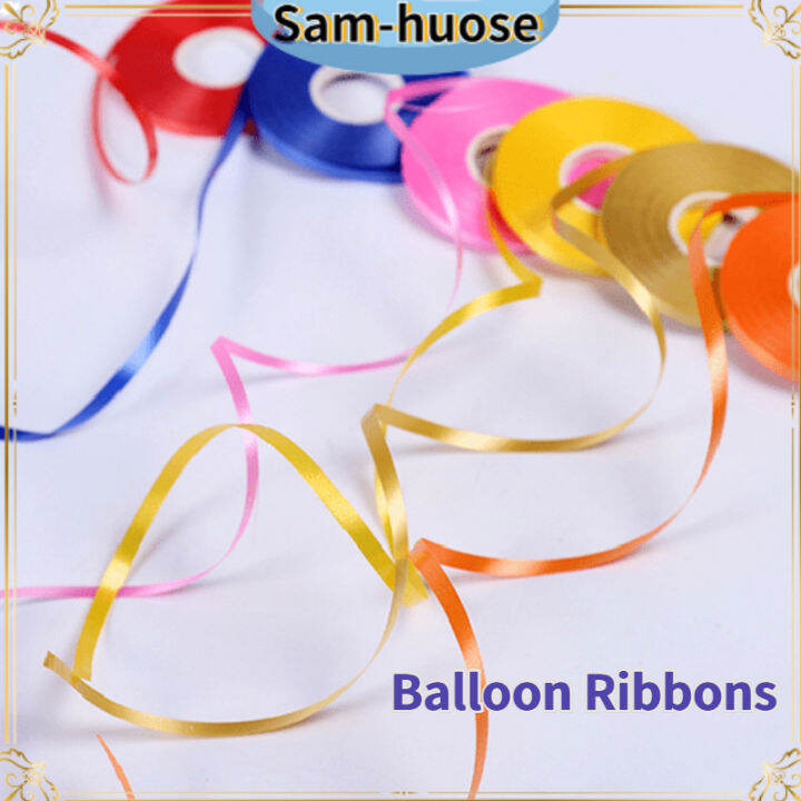 10 Meter Balloon Matte Luster Ribbon For Boys And Girls Happy Birthday ...