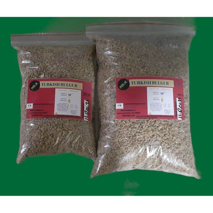 MR.K TURKISH BULGUR (wheat,rice,trigo) | Lazada PH
