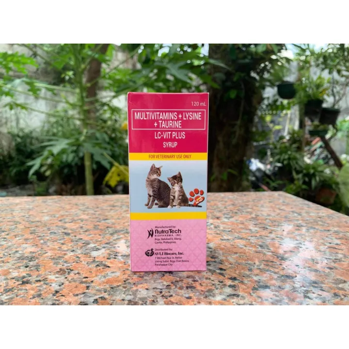 LC VIT PLUS VITAMINS SYRUP FOR CATS 120ml | Lazada PH