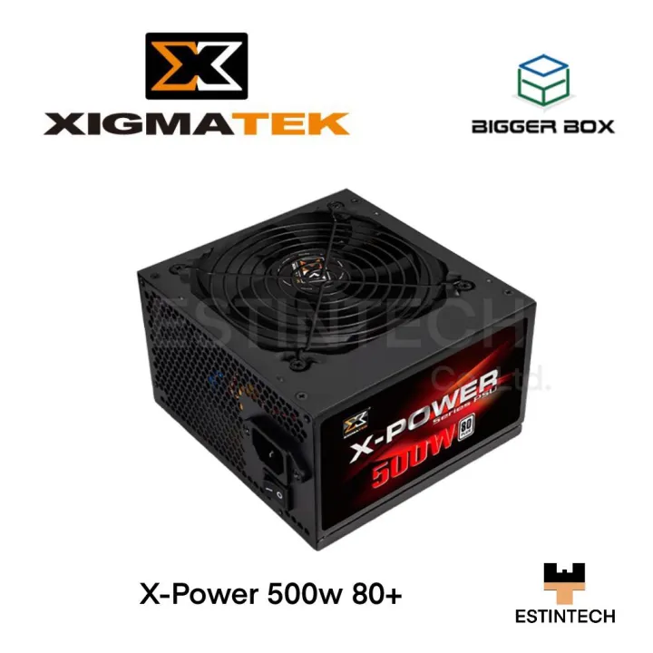 Power Supply(อุปกรณ์จ่ายไฟ) Xigmatek X-Power 500W 80 PLUS ของใหม่ประกัน ...