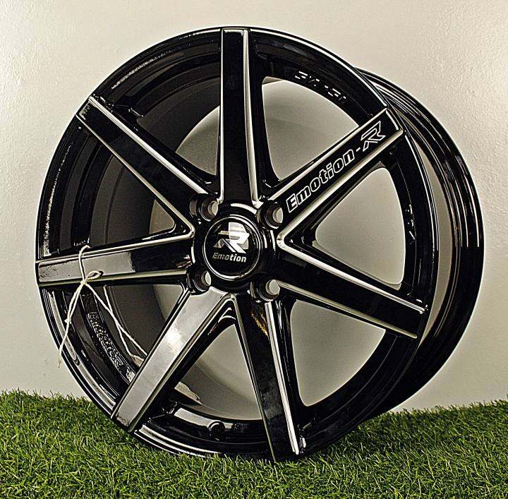 ล้อแม็กซ์ขอบ 15x7.5" 4/100 กว้าง 7นิ้ว EMOTION-R รุ่น V08 สี เงิน ชุด 4 วง | Lazada.co.th