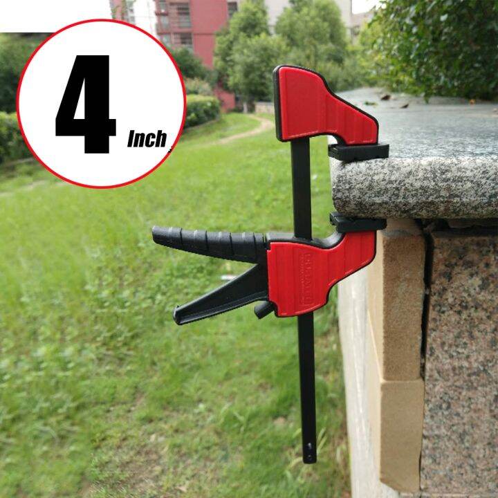 4/3/2pcs High quanlity 4 Inch quick Ratchet F Clamp Heavy Duty Wood ...