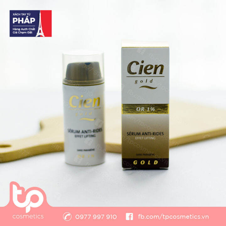 Kem Dưỡng Cien Gold Or 1% Serum Anti - Rides Effet Lifting 30ml | Lazada.vn