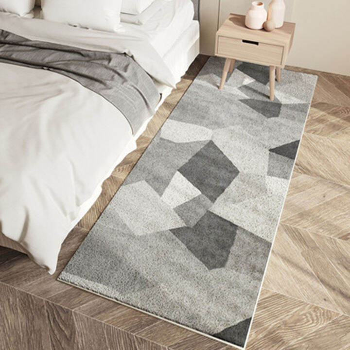 Non-Slip Bedroom Floor Mat Fluffy Comfy Rugs Pad Thickened Lamb Wool ...