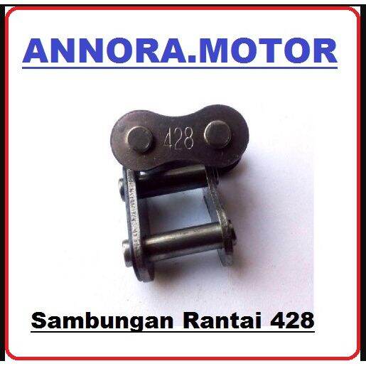 Sambungan Rantai 428 / Spi Penyambung Rante Motor Ukuran 428 | Lazada ...