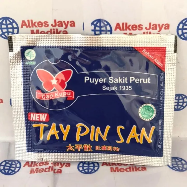 TAY PIN SAN SACHET - OBAT SAKIT PERUT | Lazada Indonesia
