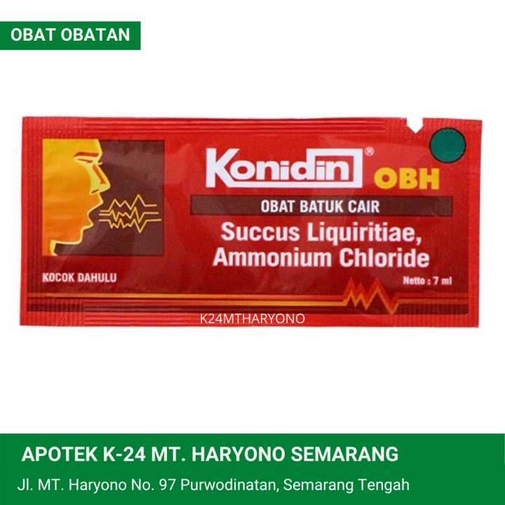 KONIDIN OBH SACHET 7ML | Lazada Indonesia