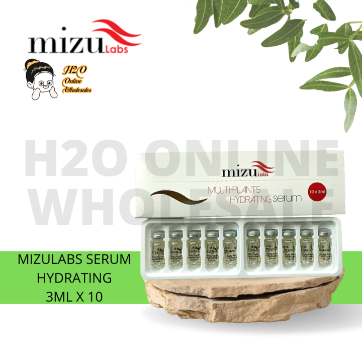 MIZU LABS Serum Muka/Multi-Plants Hydrating Serum Moisturizing ...