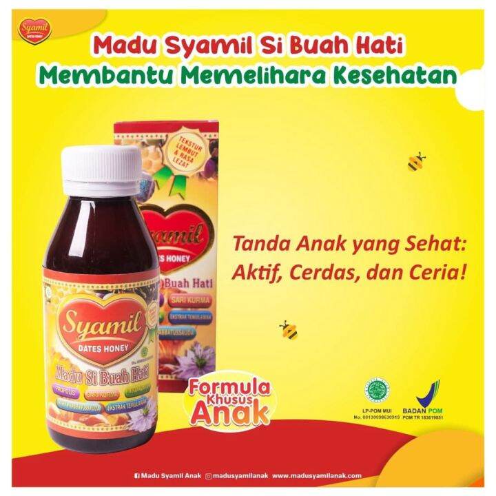 Syamil Dates Honey Madu Anak Syamil Kids Si Buah Hati | Lazada Indonesia