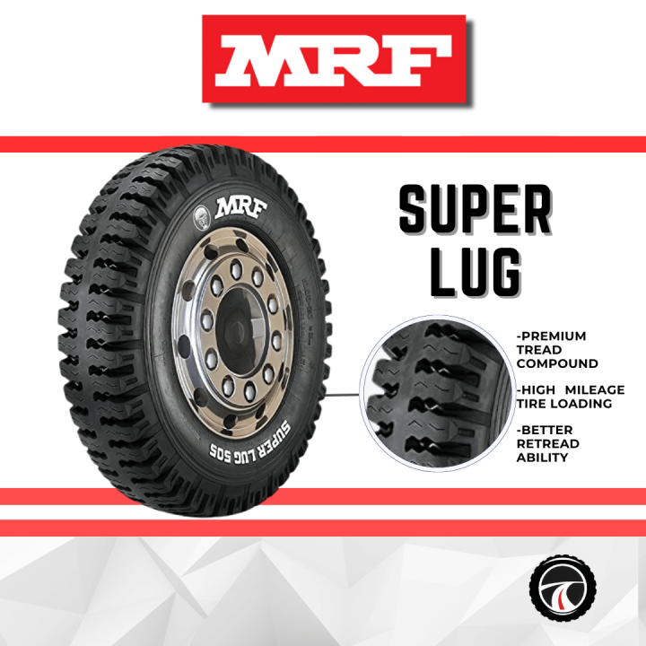 MRF TIRE SUPERLUG LUG 7.00-15, 7.50-15, 7.00-16, 7.50-16, 8.25-16 | Lazada PH
